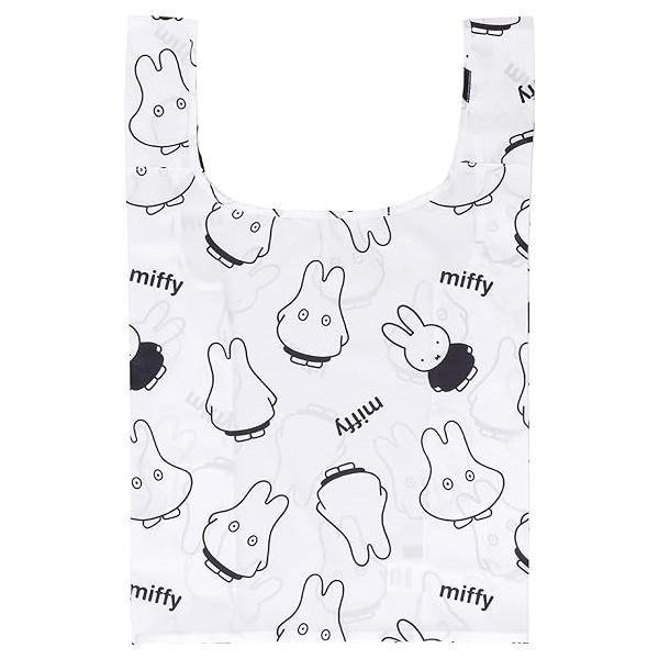 丸眞 モノクロミッフィーエコバック ショッピングバッグ キャラクター miffy かわいい 折りたたみモノクロミッフィーエコバック●ミッフィーのデザインがかわいいエコバッグです。【 シンプルかわいい 】シンプルで大人かわいいデザインなので、...