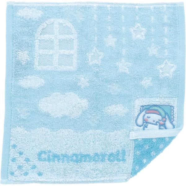 丸眞 ミニタオル おふとんシナモン サンリオ シナモロール ハンカチ キャラクター 綿100％ 抗菌 防臭 プレゼント ギフトミニタオル おふとんシナモン●シナモロールのおふとんデザインがかわいいミニタオルです。【 綿100％ 】綿100％...