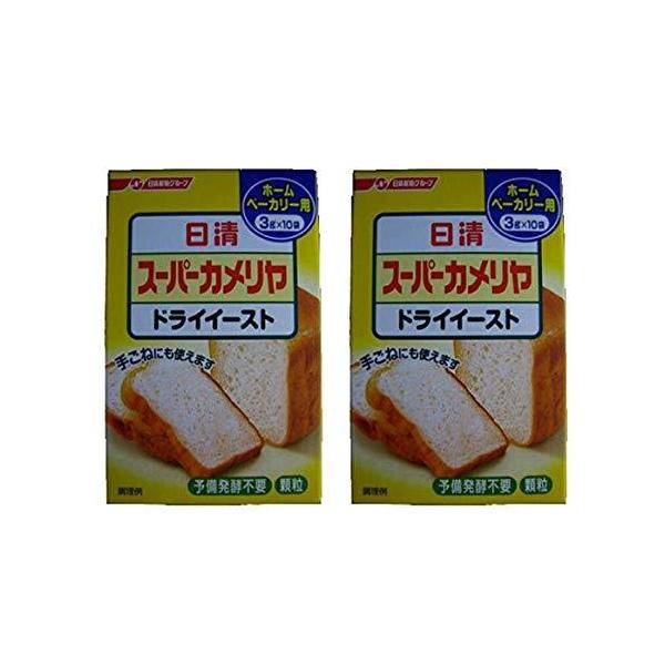 「商品情報」日清スーパーカメリヤドライイースト(ホームベーカリー用)は、予備発酵不要な顆粒タイプで、粉に直接混ぜて使うことができ、発酵力が強いので発酵時間も短くてとても便利です。 食パンから菓子パンまで幅広く使えます。保存性の高い真空アルミ...