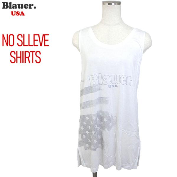 ★Blauer.USA レディース タンクトップ・大手百貨店（高島屋）出店ブランド正規品最終在庫処分セールさっくりと着るゆったりしたタンクトップです。レーヨン100%なので肌触りが滑らかでシルエットもきれいです。丈が長いのでしっかりとお尻が...