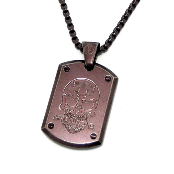 ★新品在庫品セール※箱などの付属品の多少のキズおよび細微な製造欠点等につきましては、免責事項とさせていただきますのでご了承ください。※返品不可商品POLICE ポリス ネックレス＆ペンダントセット・ギフトBOX＆ショッパー付きなのでプレゼン...