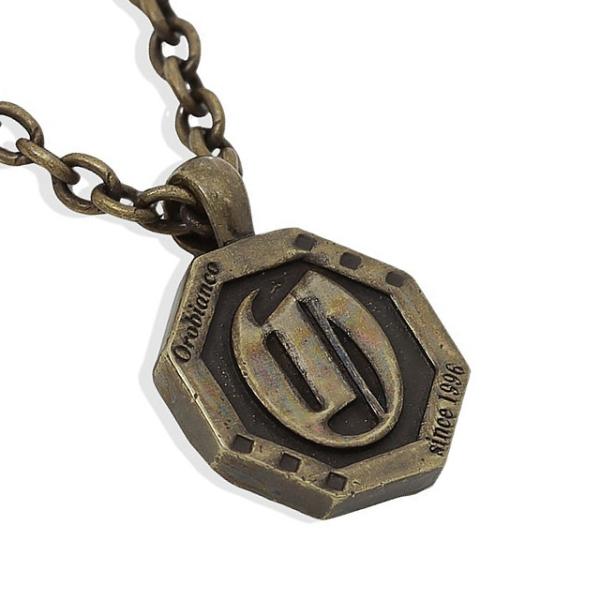 オロビアンコ アクセサリー/ジュエリー ユニセックス メンズ・レディース兼用アンティーク感溢れるエイジング加工ネックレスエイジング加工（コーティング）によりアンティークな雰囲気を醸し出しています。素材には、耐久性と美しさを兼ね備えた真鍮を使...