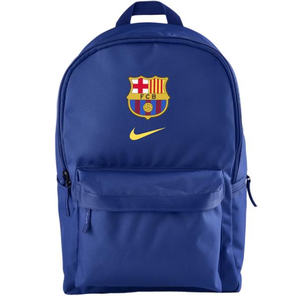サッカースペインリーグのFCバルセロナのオフィシャルグッズ サイドポケットは片方ジップ付き★品番：NIKE FCB FC BARCELONA ナイキ ヘリテージ バックパック/デイパック★カラー：ディープロイヤルブルー★サイズ：本体　縦：4...