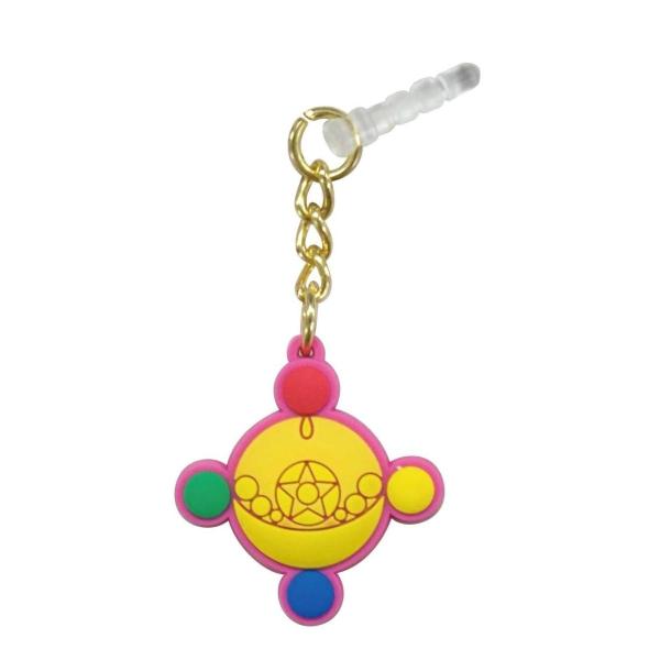 美少女戦士セーラームーンCrystalより、チャームキャラピンの登場!!イヤホンジャックのほこりをガードワンポイントアクセサリー!セラムン