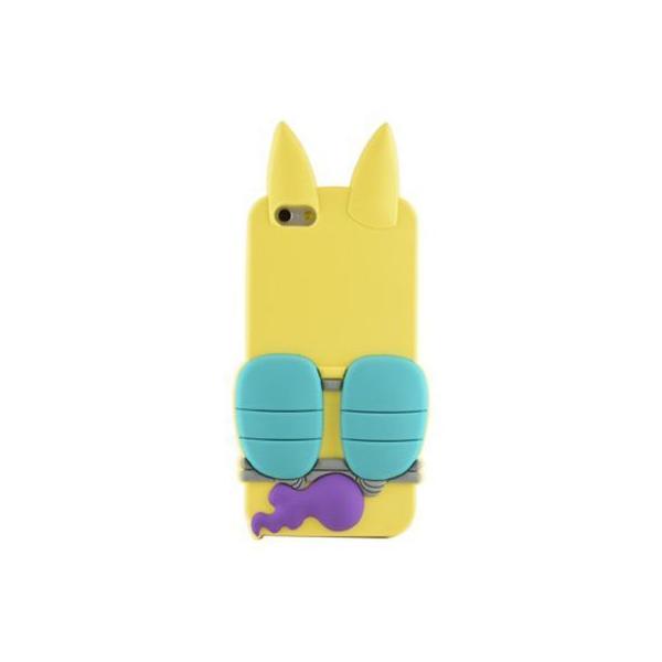 妖怪ウォッチからiPhone6s/6対応シリコンジャケットが登場！人気キャラクターのUSAピョンが仲間入り！後ろ姿がとても可愛いデザインです。柔らかい素材で持ちやすい！裏面を覆うシリコン素材のiPhone6s/6対応プロテクトジャケットです...