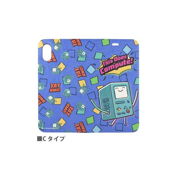 アドベンチャー・タイムデザインのiPhoneXS/X対応フリップカバーが登場！カラフルでポップなかわいいデザインです！ケースを装着したままライトニングケーブルやイヤホンの接続が可能！充電し放題！音楽聞き放題！動画視聴時などに便利なスタンド機...