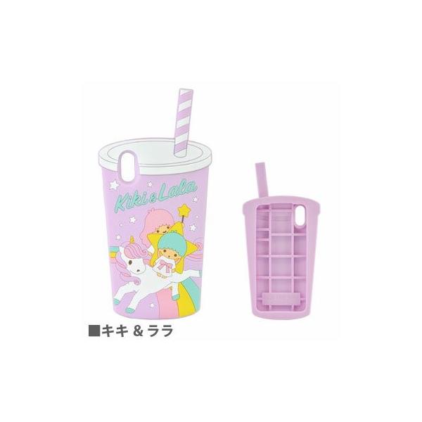 サンリオキャラクターズデザインのiPhoneXS/X対応シリコンケースが登場！大人気のサンリオキャラクターがアイスクリームやジュースカップにかわいく大変身！キャラクターの形をしたダイカットタイプなので存在感もバッチリ！ケース装着時でもライト...