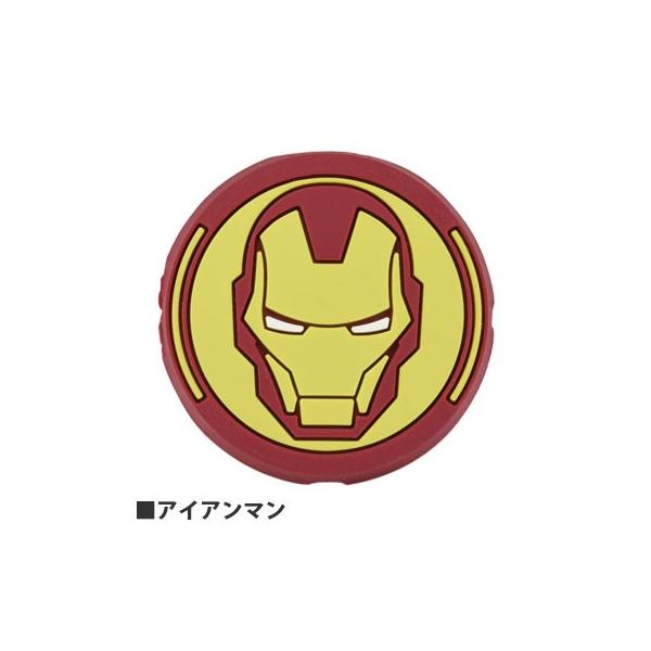 MARVELキャラクターデザインのケーブルマスコットが新登場！Lightningケーブルを簡単カスタマイズ！切れ込みが十字型に入っているので縦向き・横向き2wayでのカスタマイズが可能です！iPhone/iPad純正Lightningケーブ...