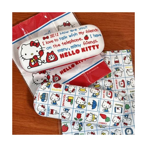 サンリオキャラクターデザインのメガネケースが登場です！本体はしっかりとしたつくりで中のメガネを守るメガネケース。フタはばね式でがっちり固定。付属のクロスもイラスト入り。レッド:SRNY-025/4994209337967ブルー:SRNY-0...