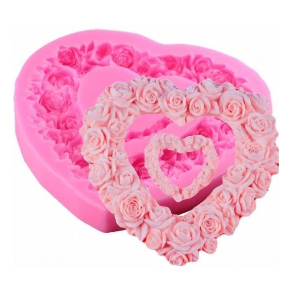 3Dプレミアム他、オシャレに固めるモールド型【使用用途】ハンドメイドに最適・３Dプレミアム・むにむにもちまる・レジン・アロマキャンドル・石膏 ・手作り石鹸 ・樹脂粘土くり抜くと、(トップ写真の)薄いピンクの形が出来上がります。大きい方の枠 ...