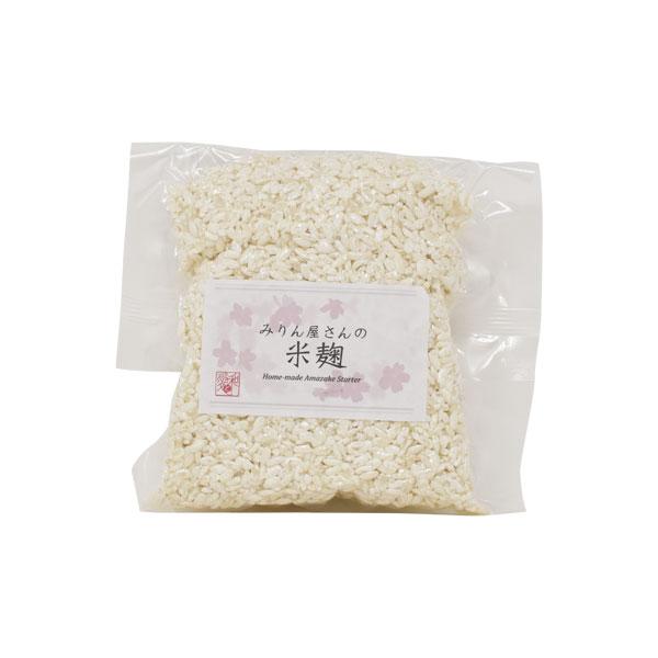 甘みの強い甘酒に、みりん糀みりん造りに使う種麹をうるち米につけた糀です。みりん仕込み用に、蔵で麹づけした米糀をちょっと分けて頂きました。甘酒仕込みにつかうと絶品です。もやしと呼ばれる種麹にも、用途によってそれぞれ異なる糀があるとご存知でした...