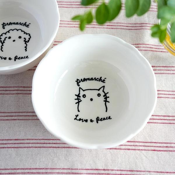 和え物やミニおかずがいっそうおいしい！かわいい動物のイラスト入りで、お子様用の食器としても。犬や猫などペットの食器としてもおすすめです。■サイズ：W127×H50mm■電子レンジOK■食器洗い乾燥機OK■遠赤外線■日本製