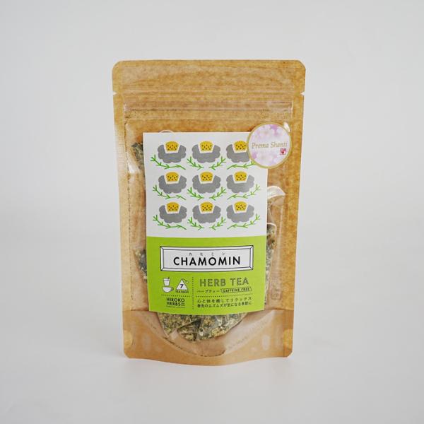 頑張っちゃうあなたにお母さんのようなハーブ「カモミール」に、リフレッシュするミントとフェンネルをブレンド。ホッとする、つい微笑んじゃう、そんな味の黄金ブレンド・ハーブティです。なんとなく落ち着かない時に。■原材料名：ジャーマンカモミール、ブ...