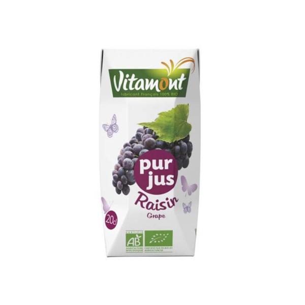 濃縮還元していない100％ストレートジュース。添加物、保存料も一切使用していません。【JAS】■英名：Grape Juice■取り扱いメーカー（原産国）：ヴィタモント（仏）■商品サイズ：37X48X118■原材料： グレープ■製造日からの開...