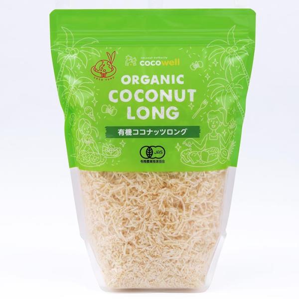 ココナッツ食材の定番！お菓子やパン作り、パン粉などお料理にも大活躍ココナッツフレークに含まれる水分量を3％以下に抑えた、砂糖不使用の乾燥ココナッツ。果肉を乾燥させた素材そのものの味わいです。ロング：1〜20mm程度の細長い形をしています。 ...