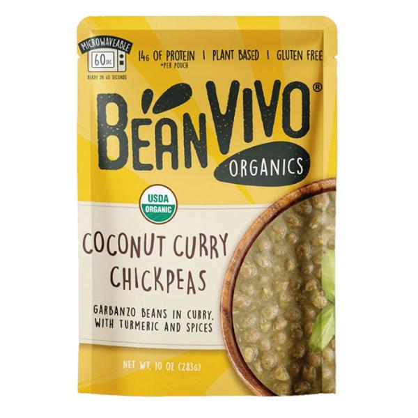 ターメリックを始めバラエティー豊かな香辛料が効いたひよこ豆のカレー。手鍋に空けて中火で温めてから、または、パッケージ上部に数cmほど切り込みを入れから、容器を立てた状態で電子レンジで60秒ほど温めてからお召し上がりください。（機種によって温...