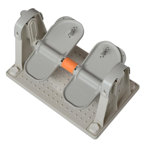 自分の体重や足の重さがカギになる、無理のない自分のペースでセルフコンディショニング。電気も使わない、モーターでもない、体力と体調にあわせたコンディショニングが楽しめます。ふくらはぎ、足首、つま先アップ運動、足裏と、ひとつのツールで使い方は色...