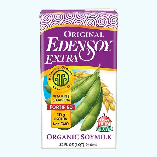 有機大豆でつくられた豆乳。カルシウム・ビタミンが強化されており牛乳なみの栄養がとれます。牛乳と同じように飲んだり、料理、製菓にもお使いください。【有機JAS認定品】 ■英名： Eden Soymilk Plain■原産国： エデン（米）■商...