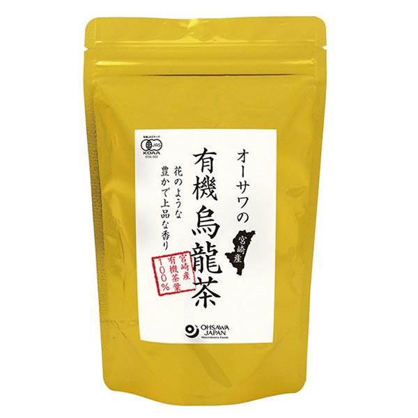 宮崎産有機茶葉100％ 花のような豊かで上品な香り ■有機JAS認定品■釜炒り製法■急須で入れて■原材料： 有機烏龍茶（宮崎産）■製造日からの開封前賞味期間： 2年