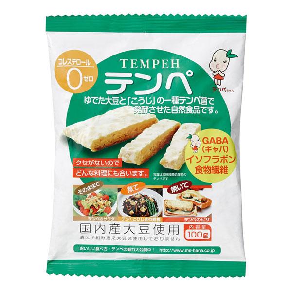 国内産大豆100％使用　クセがなく食べやすい ■テンペとはインドネシアでの伝統的な発酵食品で、ゆでた大豆を「こうじ」の一種テンペ菌で発酵させたもの■クセがない為さまざまな料理に応用できる原材料： 大豆(国内産)、テンペ菌、米酢製造日からの開...