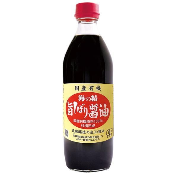 国産の有機大豆と有機小麦100％、日本の伝統的な製法（天然醸造法）にこだわった濃口醤油です。通常の濃口醤油として、つけ醤油、かけ醤油、煮物など料理全般に。■大豆と小麦は希少な有機栽培でも外国産は一切使用していない“国産”原料です。塩は海水1...