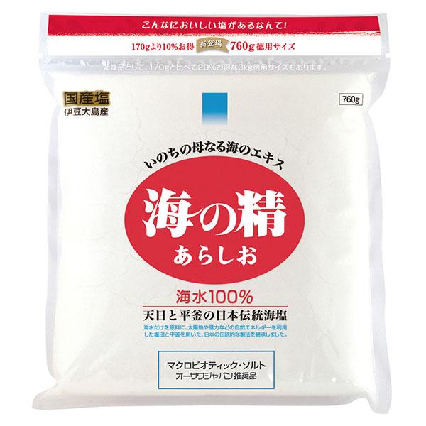 海の精・赤ラベルで昔からご好評頂いているシリーズに容量違いが新発売されました。ご家庭のニーズに合った容量の海の精・あらしおをお選びいただけます。 【M】 原材料： 海水（伊豆大島産）