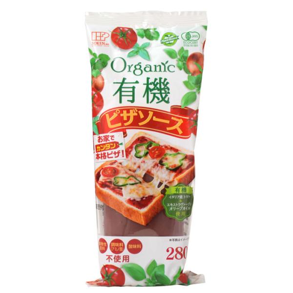 南イタリア産有機栽培トマトを100％使用。まろやかで口あたりの良い甘みが特長の有機ピザソースです。製造日からの開封前賞味期間：1年半原材料：有機トマト（イタリア）、有機たまねぎ、有機砂糖（ブラジル）、有機醸造酢（ドイツ他海外）、食塩（イタリ...