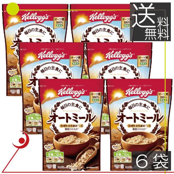 ※予告なく商品パッケージが変更となる場合がございます。予めご了承ください。名称 ケロッグ　オートミール　×6袋原材料 全粒オーツ麦内容量 330g賞味期限 製造より11ヶ月広告文責 プレミアコンタクト