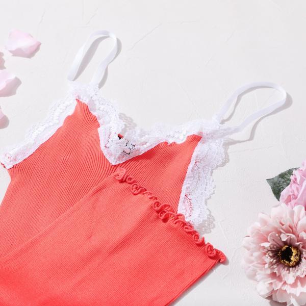 3160■商品情報■リブキャミソール定価（税抜き）11,000円上質なマココットンで丁寧に編まれたコットンキャミソール。水分の吸収と発散に優れ、湿度を調整しながら肌に寄り添うのは天然素材ならでは。肌へのストレスを感じることなく、ご着用いただ...