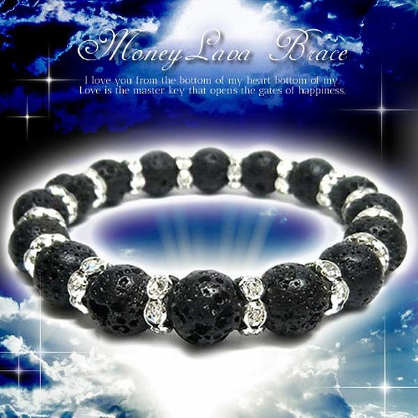 地球の守護石「ラバストーン」・・・金運ストーン波動ブレスレット「ラバ(Lava)」とは溶岩を意味し、その名の通り、溶岩が固まって出来た天然石です。戦場の兵士も愛用していたと伝承される歴史ある天然石!!さらに、ストーンを成長させるシルバーロン...