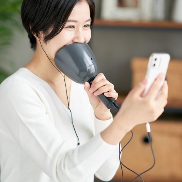 大人気のエコー＆防音マイク「一人deカラオケDX」 が軽量・充電式・使いやすさアップしてリニューアル新登場！周りを気にせず一人で思いっきりカラオケ！あなたのお部屋が一人カラオケルームに早変わり！イヤホン端子が付いてる「スマホ」「パソコン」「...