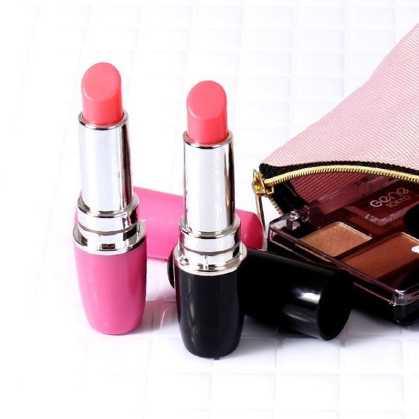 どう見てもリップ！思わず声が出てしまう程の気持ちいいバイブ！電源不要！いつでもどこでも全身ピンポイントで振動マッサージ！リップスティック型フォルムだから...化粧台やデスクに置いてあっても馴染むデザイン！メイクポーチに入れて持ち歩ける！↓↓...