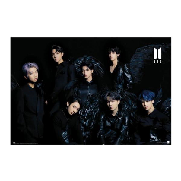 BTS/Black Wings！現代空間のアイコンポスター！昂ぶる臨場感！魅了するK-1サイズポスターコレクション！特大サイズ！K-1/約縦61×横91.5cm！■高品質フィルムをハイクオリティーにポスタービジョン！■フレームにセットすれば...