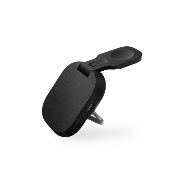 フォルムチェンジで3in1！ワイヤレス充電スタンド＋平置き型コンパクト充電器＋スマートウォッチ充電器■iPhoneとApple Watchを同時充電Magsafe(マグセーフ)対応のiPhone 16 / 15/14/13/12各シリーズと...