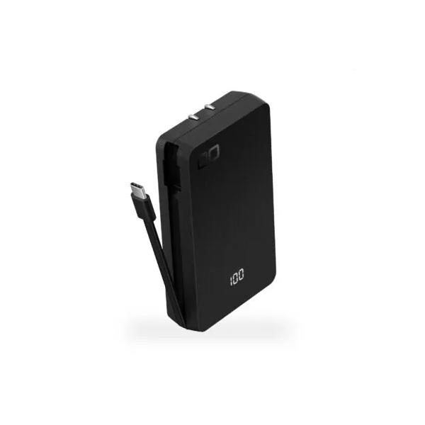 ■ ACアダプター+モバイルバッテリー+ケーブルの3in1単ポート最大30W出力、タイプCポートを2ポート搭載の急速充電器と、モバイルバッテリー、充電ケーブルが一体化。コンセントから抜いての使用時も、8000mAhで最大30Wの高出力を実現...