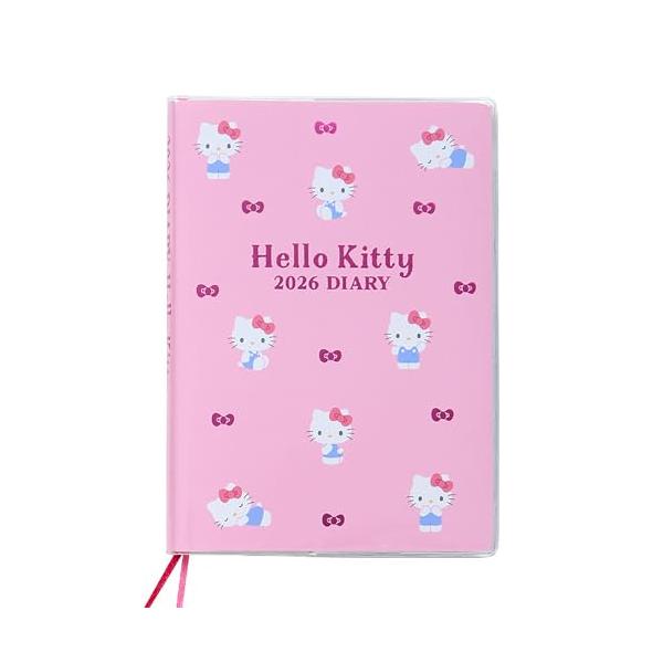 ハローキティ/-/623172・Color:ハローキティ・パッケージ個数:1・本体サイズ：約幅13.5×奥行1.3×高さ18.7cm。主な材料・原料：紙・10月はじまり。たっぷりの書き込みスペース。横罫タイプのウィークリー編集内容。カレンダ...