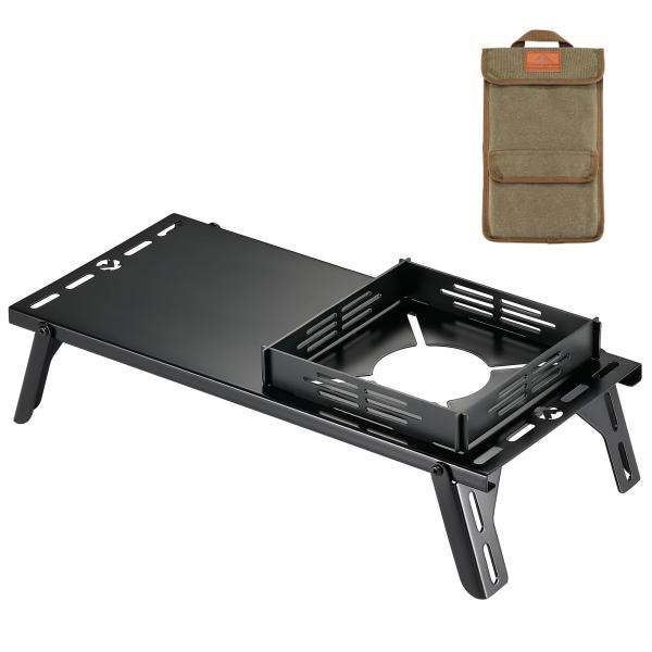 ・ブラック/風防付き BKSK-310CP 標準 BKSK-310CP・・Color:ブラック/風防付き BKSK-310CP・素材：18 8ステンレスSUS304・サイズ：使用時／約360×170×85hmm、収納時／約360×170×1...