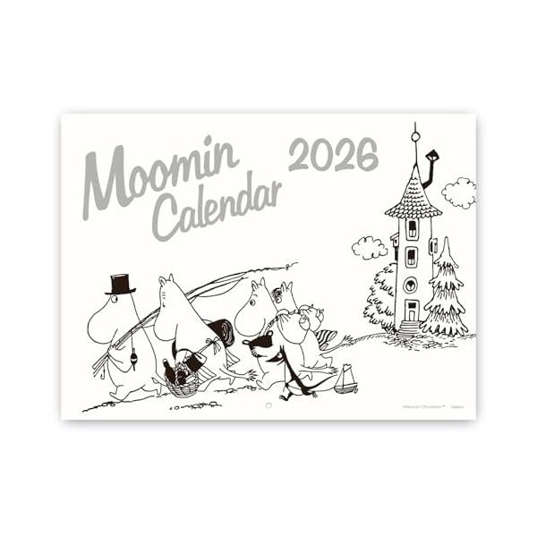 ー/-/AM16010・パッケージ個数:1・シンプルなデザイン。書き込み重視の大判カレンダー・日付ごとのマスはゆったり設計。スケジュールをすっきり記入でき、毎日の予定管理がしやすいデザイン・かわいさと落ち着きを両立した、大人かわいいムーミン...