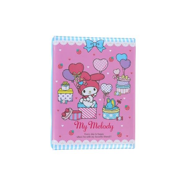 マイメロディ/4.53x6.10 inches/S2175258・パッケージ個数:1・普段使いしやすいサンリオの文具・雑貨シリーズ！・特長ぷっくりとしたカバーがポイント！台紙とメモがセットのシールバインダー・内容シール台紙:10枚 / メモ...