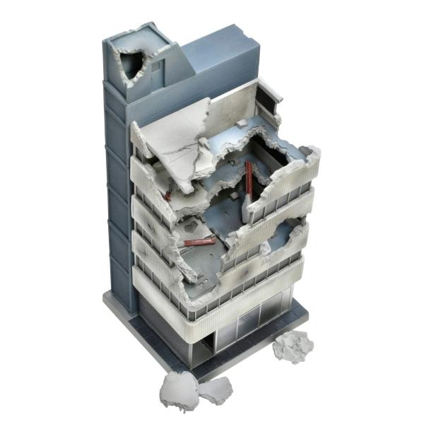 ・塗装済み  323716・組み立てが必要なプラモデル。別途、接着剤や工具等が必要。・1/144スケール塗装済み組み立てキット・完全塗装済み＆ウェザリング汚し加工済み・臨場感のある市街地バトルシーンの再現に最適・セット内容:建物、屋上塔屋、...