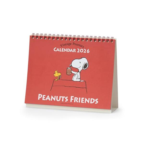 スヌーピー/-/622222・Color:スヌーピー・パッケージ個数:1・本体サイズ：約幅19.5×奥行6×高さ16cm。主な材料・原料：紙・各月、2面書き込みスペース。プライベートと会社用などの使い分けもOK。シール付き。六曜・月齢入り。...