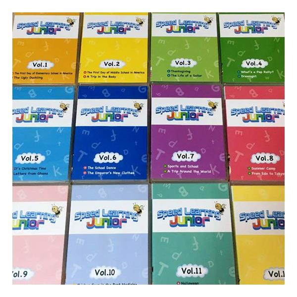 各巻CD2枚・テキスト付きです。ケースに色あせ、テキストに多少の汚れ、CDにスレ傷など使用感あります。中古商品になりますが、全て再生チェック済みです。1巻　初めてのアメリカの小学校／みにくいアヒルの子2巻　初めてのアメリカの中学校／体の中へ...