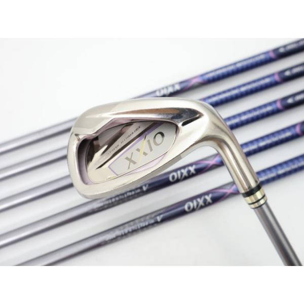 ■種別：レディースアイアンセット　■メーカー：ダンロップ■モデル：ゼクシオ2012モデル　■シャフト：MP700L 6本組■フレックス：A　■ロフト：31■本数：6　■番手：7-9 P・A・S■長さ：36　■クラブ重量：334■ライ角：62...
