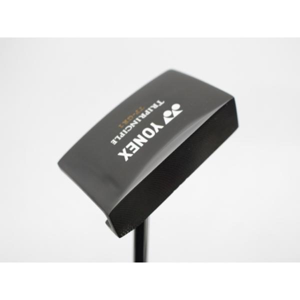 ■種別：パター　■メーカー：ヨネックス■モデル：TRIPRINCIPLE TP-GR1　■シャフト：オリジナルスチール[34］■フレックス：　■ロフト：3■本数：1　■番手：P■長さ：34　■クラブ重量：545■ライ角：68　■バランス：D...