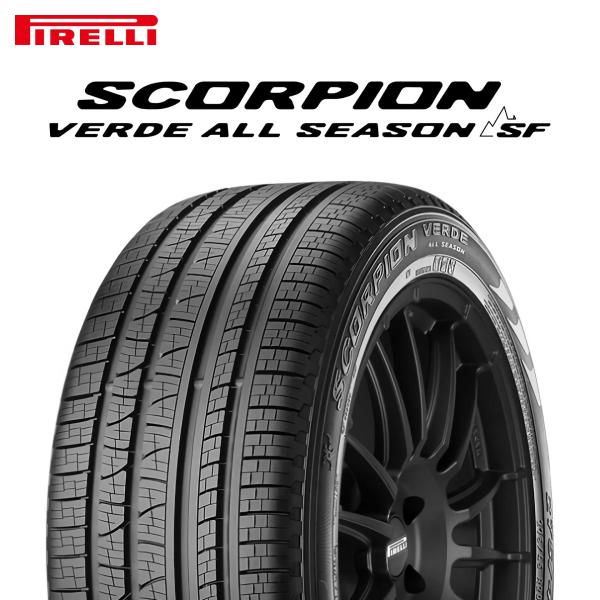 ・メーカー：PIRELLI (ピレリ)・パターン：SCORPION VERDE ALL SEASON SF (スコーピオン ヴェルデ オールシーズン SF)・サイズ：235/60R18 103V r-f MOE・年数：2023年製・承認：M...