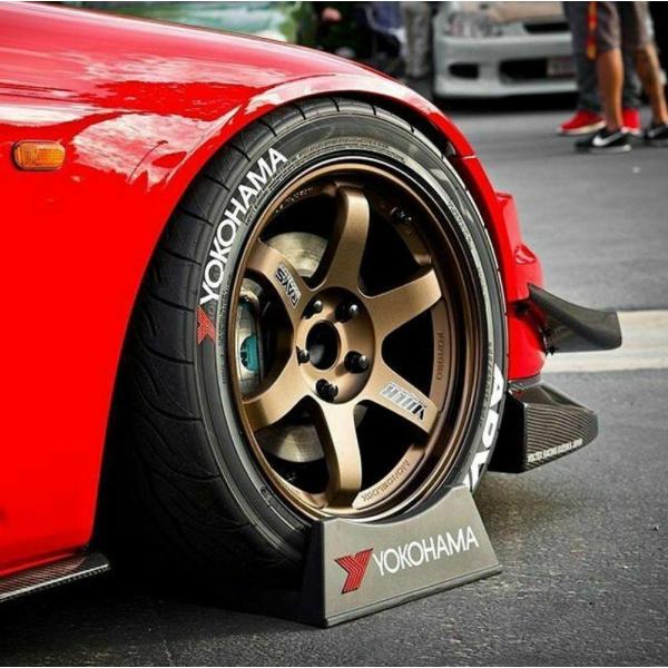 【翌日お届け】YOKOHAMA ADVAN 3D タイヤステッカー ホワイトレター タイヤ4本分8枚 :pr068b:プレサージュ - 通販 - Yahoo!ショッピング