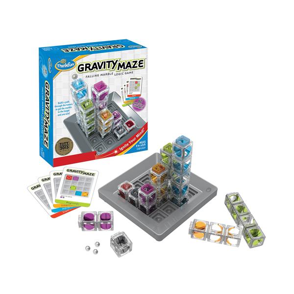 【無料ラッピング受付中】　グラビティ・メイズ　Gravity Maze　ボードゲーム　ThinkFun シンクファン　脳トレ　アメリカ　正規輸入品<BR><BR>セット内容<BR><BR>トレ...
