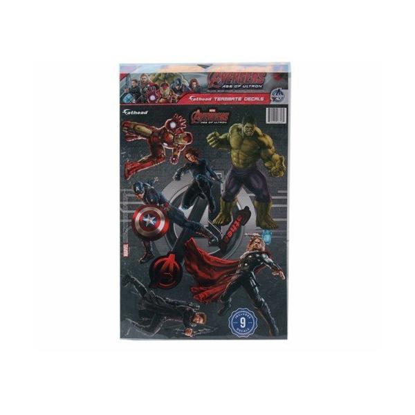 アベンジャーズのウォールステッカーです。アイアンマン、ハルク、キャプテン・アメリカ、マイティー・ソー、ホークアイ、ブラック・ウィドウのかっこいいデザイン。貼るだけ・簡単にお部屋の壁をデコレーション。壁紙や窓ガラス、アイデア次第で色々な楽しみ...