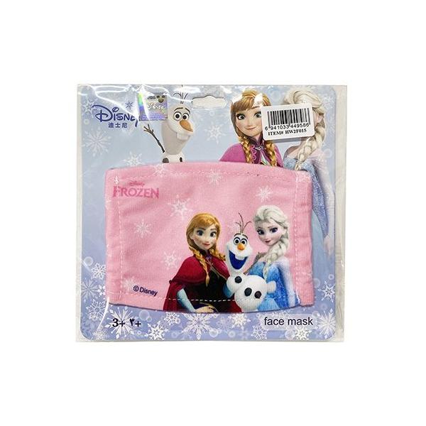 アナと雪の女王の布マスクです。ゴム紐部分にストッパーが付いているので長さを調節することが出来ます。■柄：アナ雪■カラー：ピンク■サイズ：約タテ9×ヨコ12cm■対象年齢：3才〜■生産：中国※モデル身長/約120cm※優しく手洗いしてください...