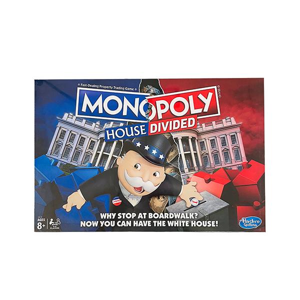 アメリカ・Hasbro社のモノポリーです。大人も子供も一緒に楽しめるボードゲームです。■パッケージサイズ：27×40×4.5cm■対象年齢めやす：8＋■遊べる人数：2-6人※説明書はすべて英語表記です。